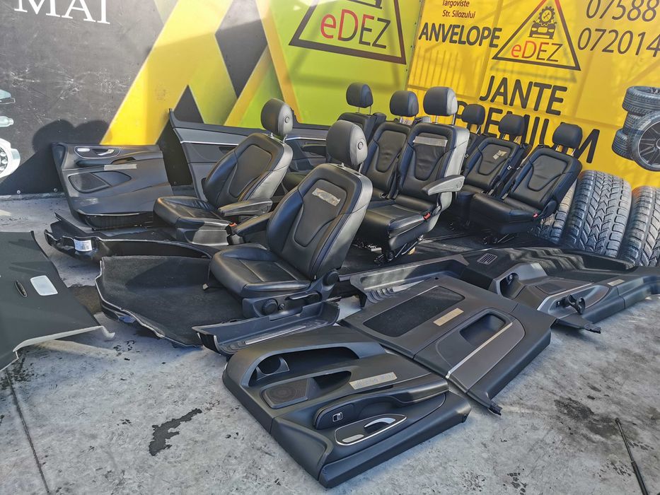 Dezmembrez mercedes v class w447/interior w447 extra long-doar complet ...