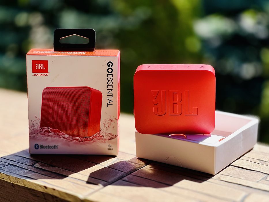 Boxa portabila JBL GO ESSENTIAL 2 - Bluetooth - Rosu - 5H Autonomie ...