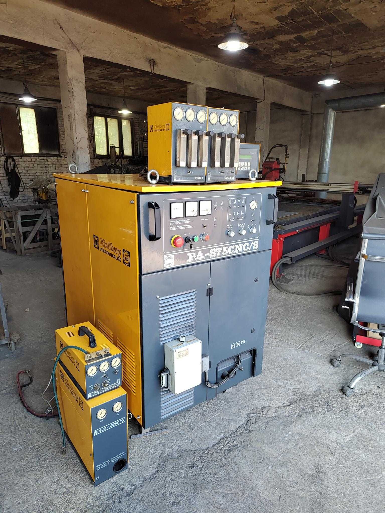 Машина за плазмено Cnc рязане Kjellberg Pa S75cnc 300a гр Добрич