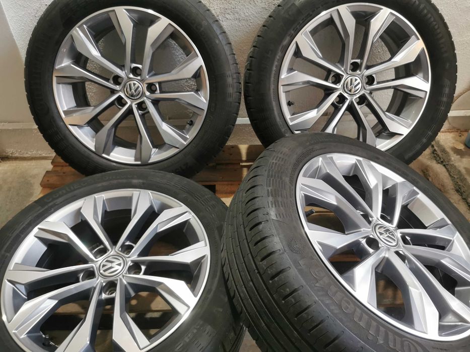 Jante Originale Vw Passat B8. R 17 cu anvelope de vara Zalau • OLX.ro