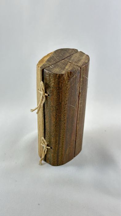 Triptic icoana in lemn sculptura semnata religioasa Isus veche Deva ...