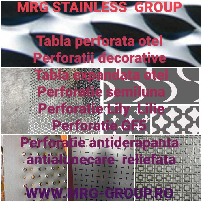 Tabla perforata 1mm gaurita sita tabla expandata aluminiu inox otel Constanta • OLX.ro