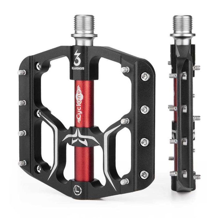 Pedale MTB Cyclone negre / rosii / gri titanium Bucuresti Sectorul 1 ...