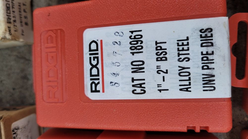 Cutite filiera electrica ridgid 300 noi 141 bacuri strung 1224 ...