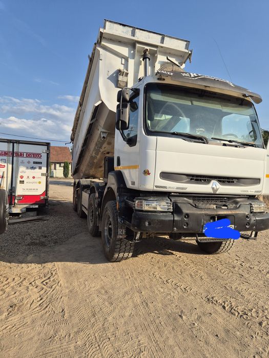 Basculanta 8x4 Renault kerax Variante Finis • OLX.ro