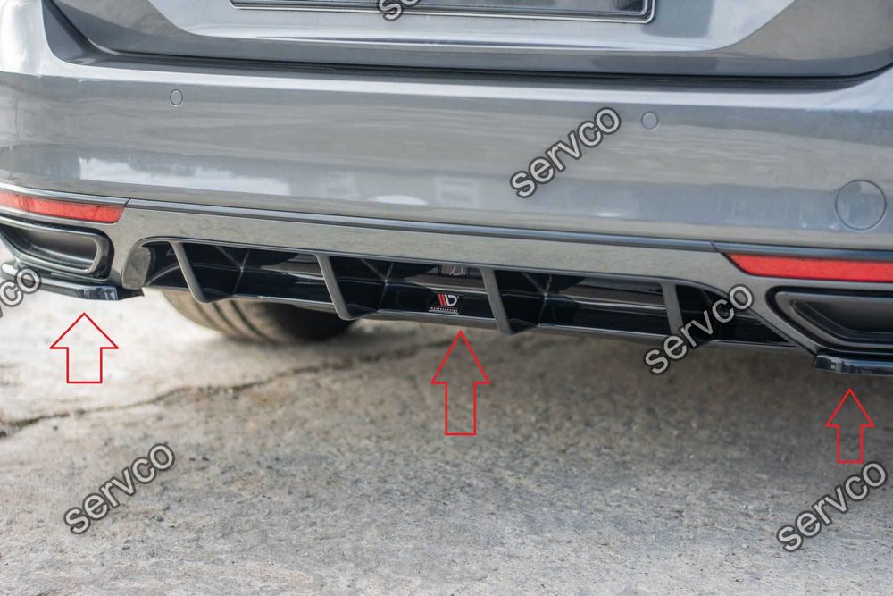 Pachet Body kit Volkswagen Passat B8 R-Line 2015- v3 - Maxton Design ...