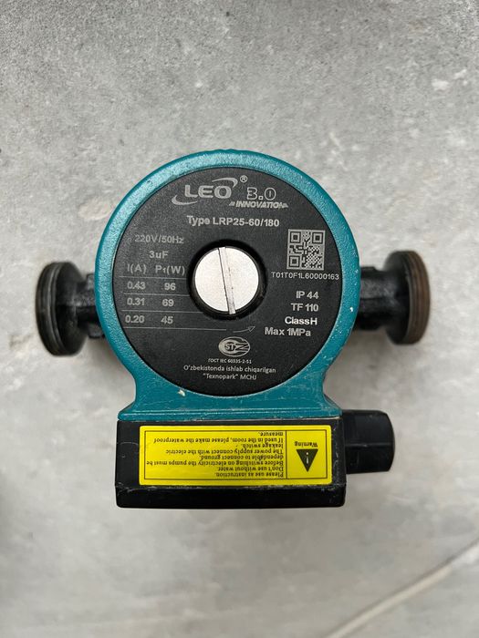 Циркуляционный насос Leo 25\60\180: 300 000 сум - Отопление Ташкент на Olx