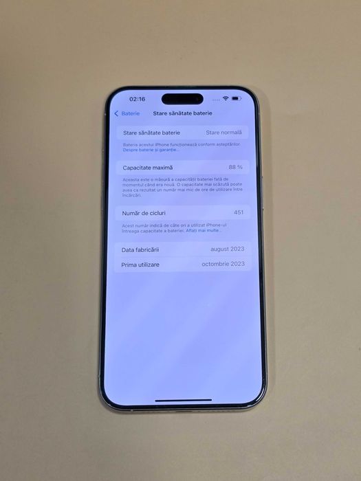 Hope Amanet P8 Iphone 15 Pro Max 256 Gb 88% Bucuresti Sectorul 6 • OLX.ro