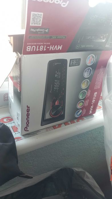 Pioneer 4x50w + усилвател Tunder +bass каса 12ка гр. Ботевград • OLX.bg