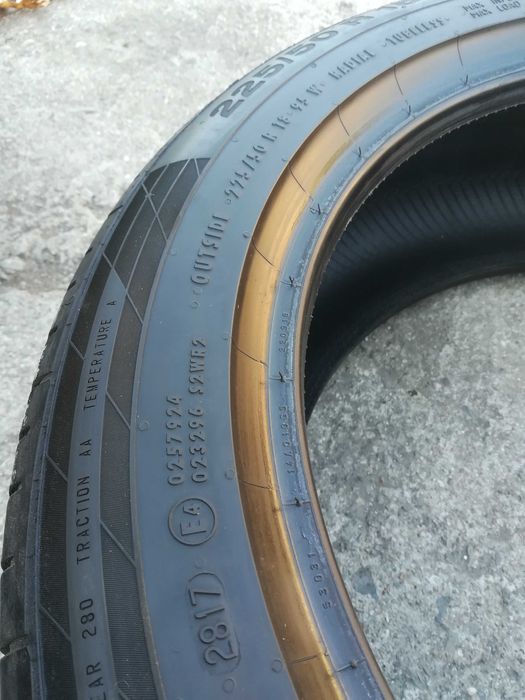 Перфектни 4бр.225 /50/18 Continental Csc5 dot2818 Rsc гр. Бургас Изгрев • OLX.bg