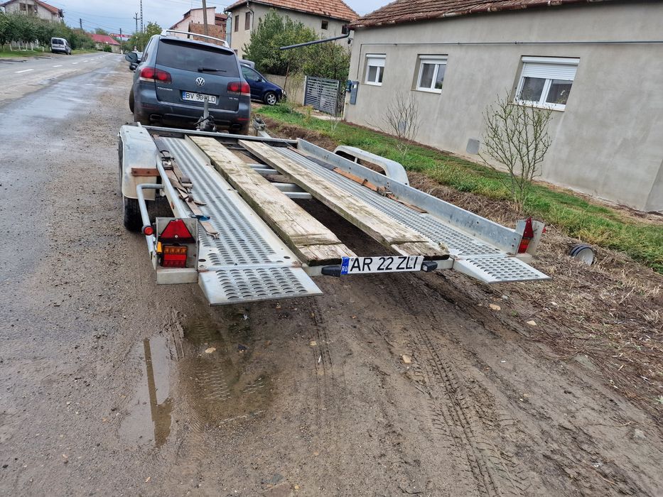 Platforma auto Eduards de 2,5tone, goala cântărește 500kg Livada • OLX.ro