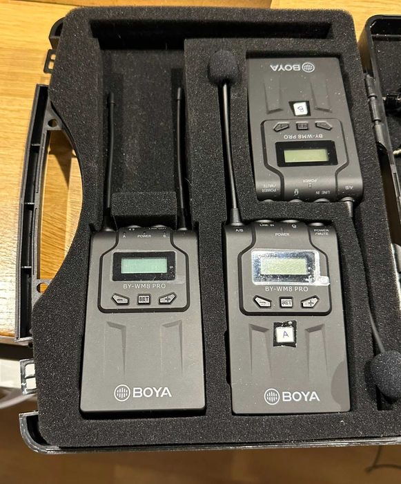 Комплект безжични микрофони Boya BY-WM8 Pro K2 гр. София Изгрев • OLX.bg