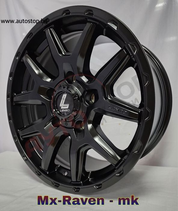 18 Джанти Lenso MX-Raven Offroad 4x4 5x150 Toyota Nissan Mitsubishi гр ...