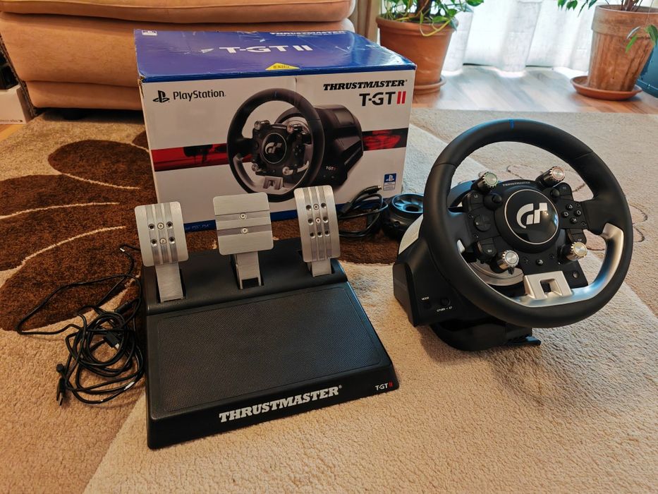 Vând Volan Thrustmaster T-GT II pentru PlayStation 5, Ps4 și PC Popesti ...