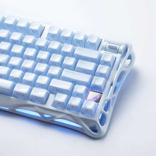 GravaStar Mercury K1 Gradient Black and White gaming keyboard simsiz: 1 ...
