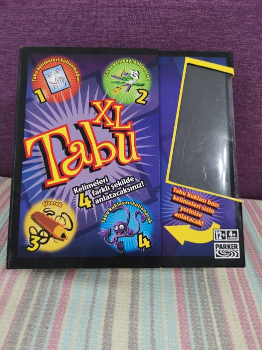 Настольная игра табу xl на турецком языке Tabu xl masa oyunu 12+HASBRO ...
