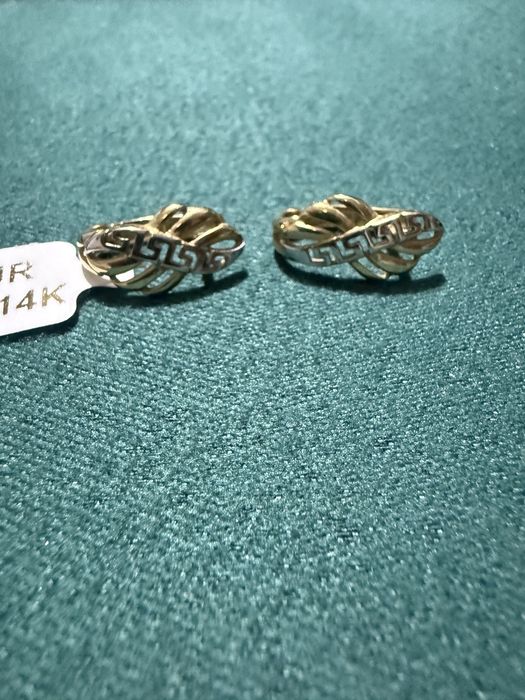 Cercei aur 14k , model deosebit Galati • OLX.ro