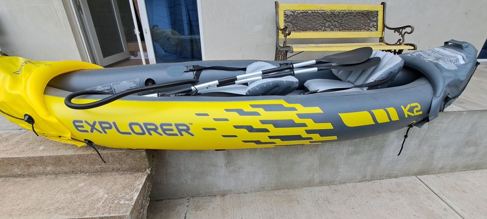 Caiac gonflabil intex explorer Schitu • OLX.ro