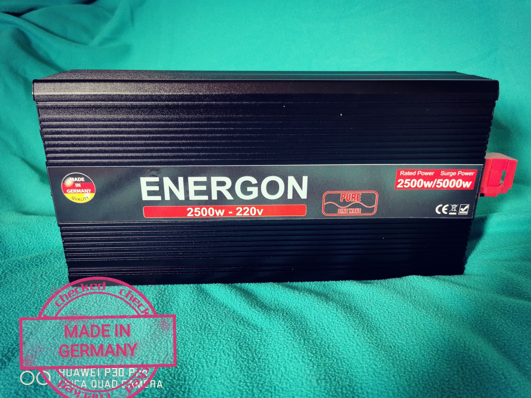 Инвертор НЕМСКИ 2500w - 5000w 12v - 220v ПЪЛНА СИНУСОИДА солар кемпер ...