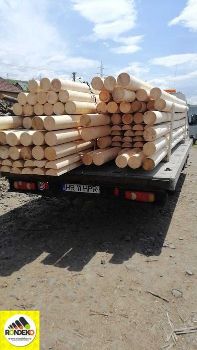 Stalpi din lemn calibrat pentru instalatii antigrindina Toplita • OLX.ro