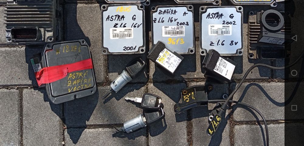 Calculator ecu chit / kit opel astra g zafira vectra z14xe z16xe z16se ...