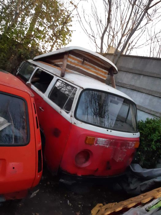 O vand/schimb pe ,,Cenusareasa", VW T2 modelul cu cort(chepeng mare ...
