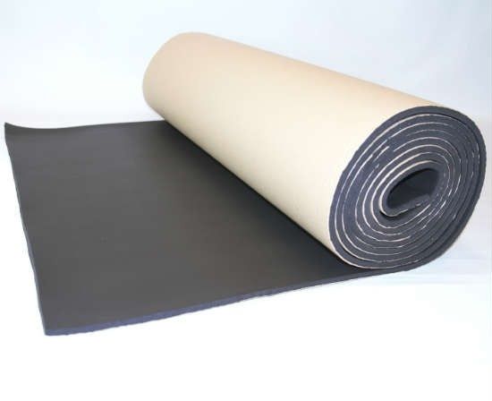 Insonorizant/antifon auto buretat cu adeziv , rola 10 metri,grosime 6m ...