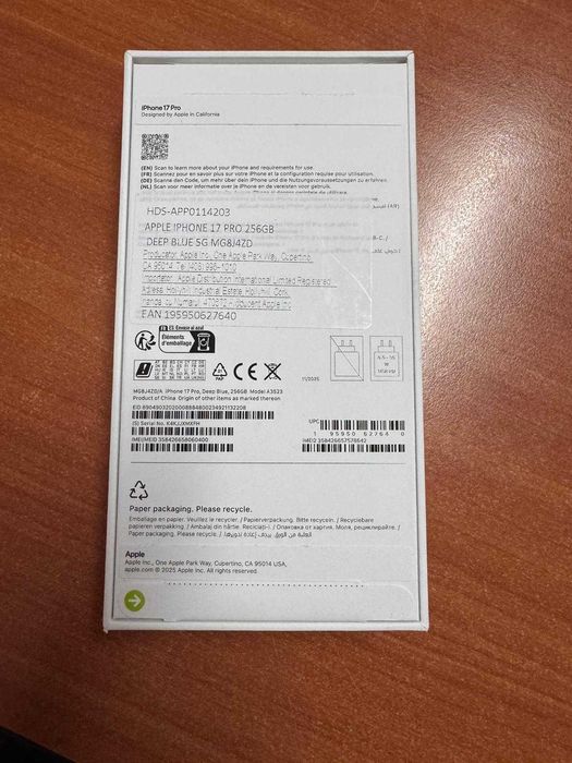 IPhone 17 Pro 256 Gb deep blue sigilat _Orange Bucuresti Sectorul 6 ...