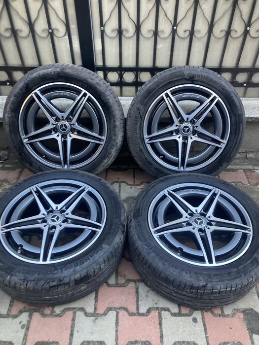 Roti/Jante amg MERCEDES GLC,EQC,EQE,EQS,GLK, ML amg 235/55/19,original Iasi • OLX.ro