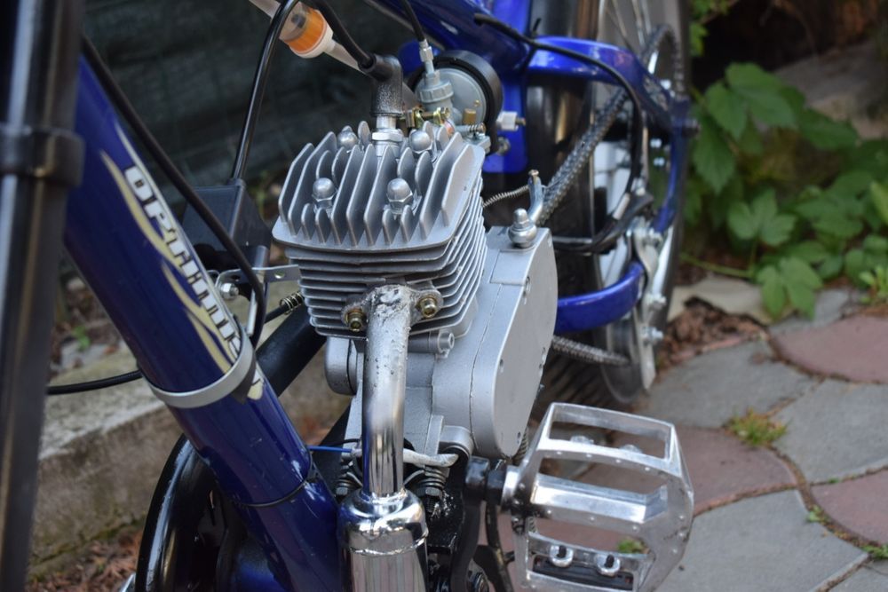 Bicicletă Chopper stil Harley cu motor în 2Timpi pe benzină! Pitesti ...