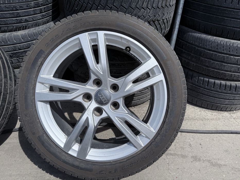 Jante Audi R17 Originale + anvelope incluse Vulturu • OLX.ro