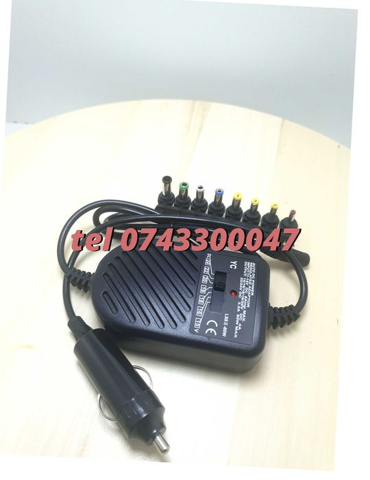 Incarcator Universal De Masina Auto Dc Adaptor Alimentare Notebook La ...