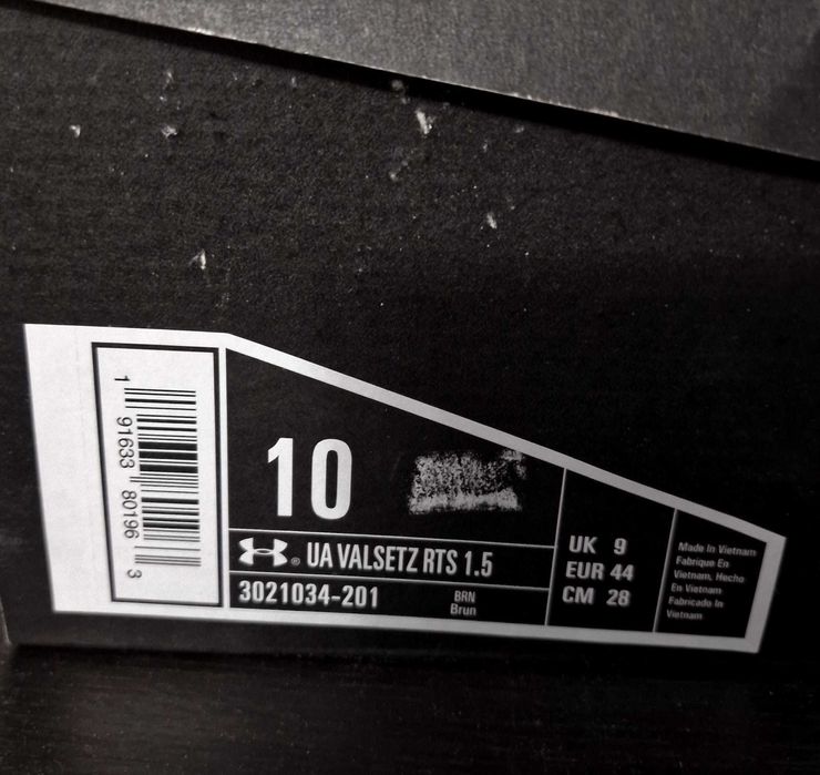 Under Armour Valsetz RTS 1.5 Tactical Boots - US10/UK9/EUR44/CM28 - SH Bucuresti Sectorul 6 • OLX.ro