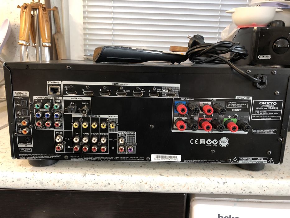 Onkyo HT-R758 resiver гр. Шумен м-т Сакарка • OLX.bg