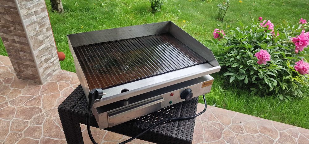 Gratar / grill electric inox la 220V 3KW, 55/45 cm, ideal HORECA Ovidiu ...