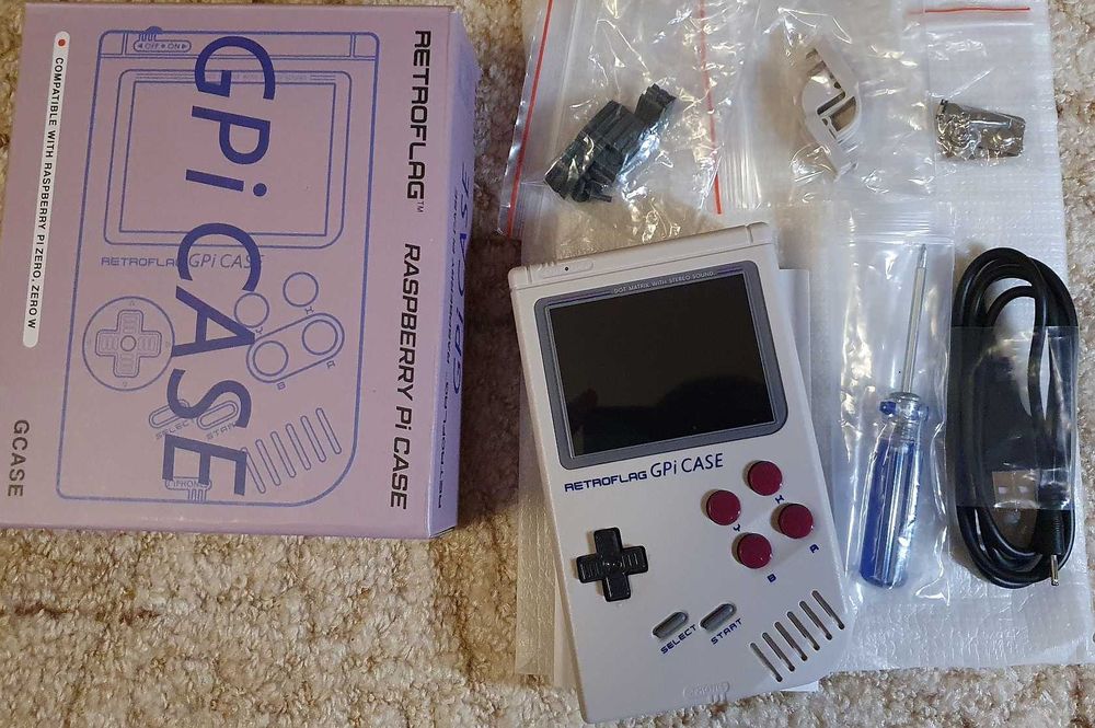 Ретро конзола GPi CASE с Pi ZERO 2 W гр. Бургас Център • OLX.bg