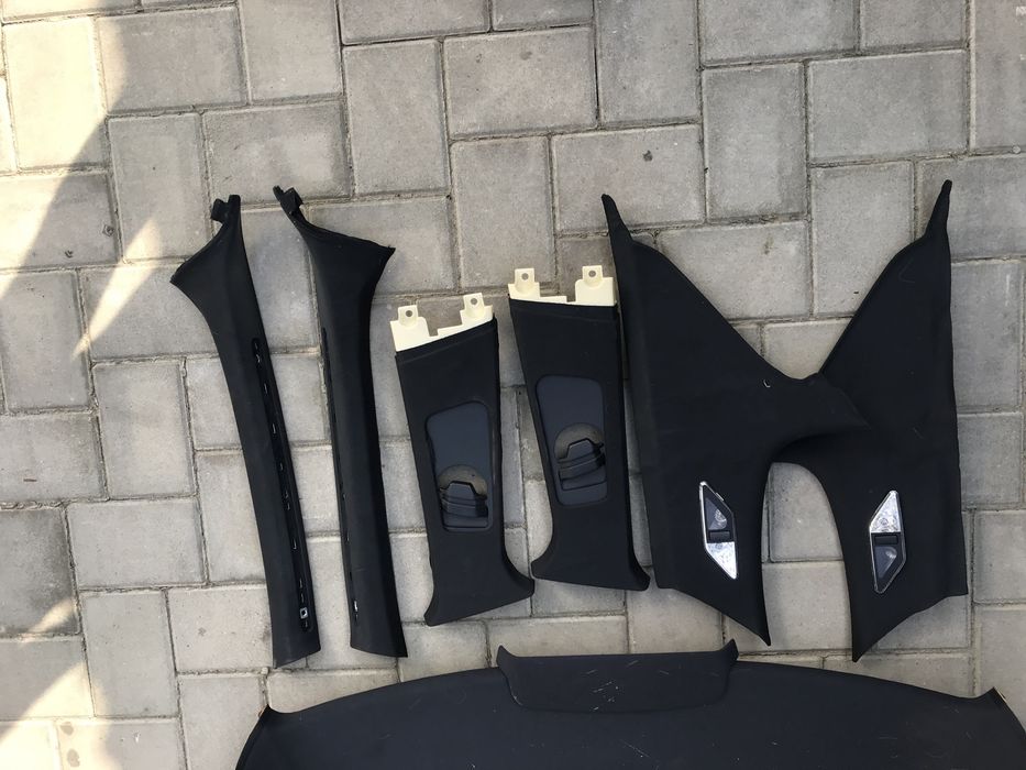 Plafon cu trapa M negru Bmw E46 sedan complet cu accesorii negre ...