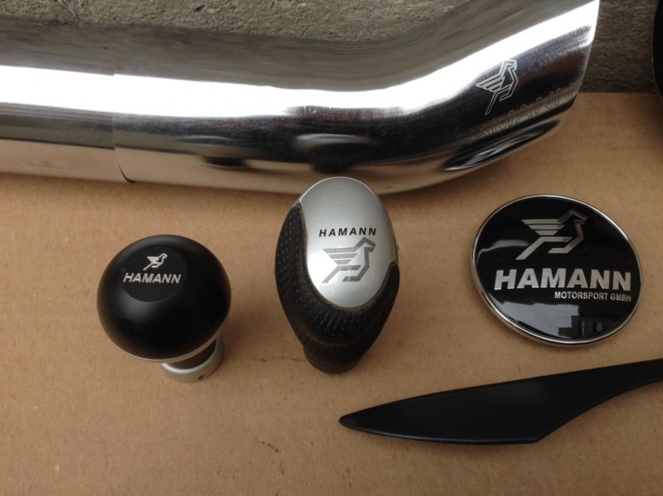 БМВ Хаман емблеми накрайници вежди BMW Hamann E46 топка М Е60 Ф10 Ф30 ...