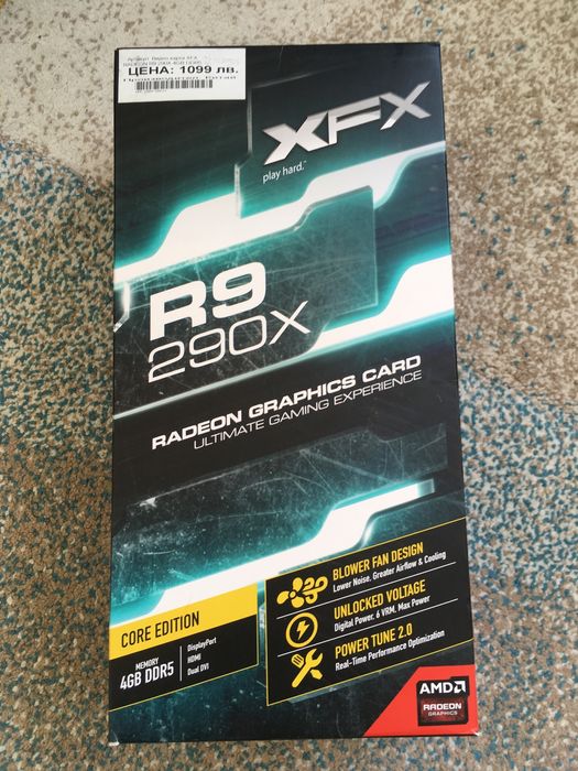 Видеокарта XFX R9 290X 4GB DDR5 гр. Варна Западна промишлена зона • OLX.bg