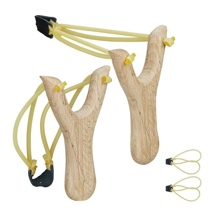 Prastie profesionala din lemn natural 3 curele latex galben 14x9x2 cm ...