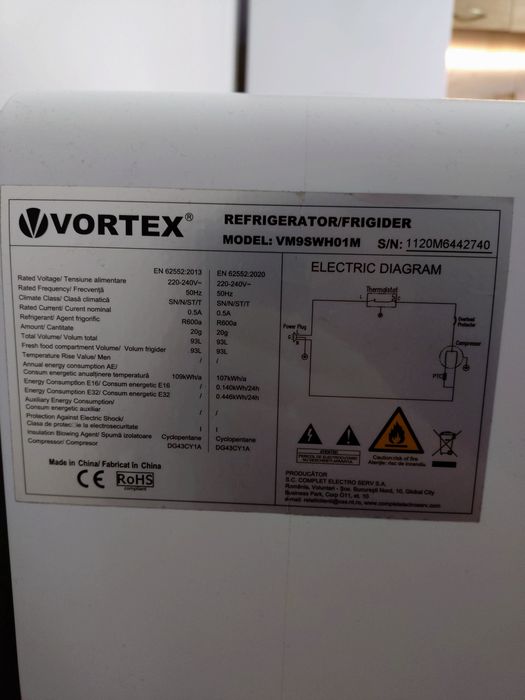 Frigider mic Vortex Proselnici • OLX.ro
