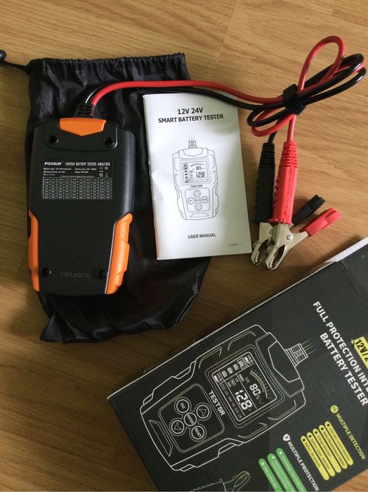 Тестер за акумулатор Foxsur FBT-200 12V/24V гр. Ямбол Граф Игнатиев ...