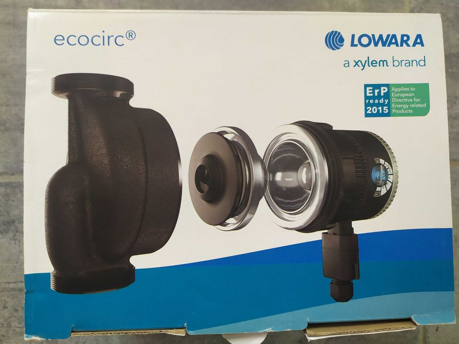 Нова циркулационна помпа Lowara Ecocirc Basic 25-6/180 гр. Русе Долапите • OLX.bg