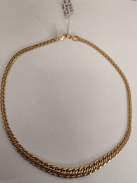 Lanț damă model tip colier Aur 18k Gr 9,09 cod unic 703 Bucuresti ...