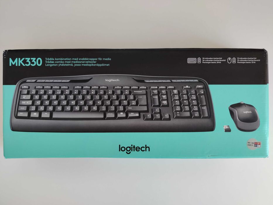 Kit tastatură + mouse Logitech Wireless Combo MK330 Oradea • OLX.ro