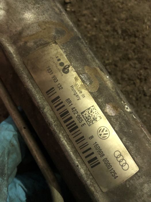 Caseta directie audi q5 2009 2010 motor 2.0 si 3.0 tdi 8r1422065e ...