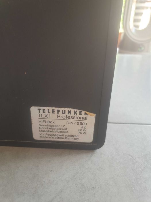 Boxe Telefunken TLX 1 Professional Timisoara • OLX.ro
