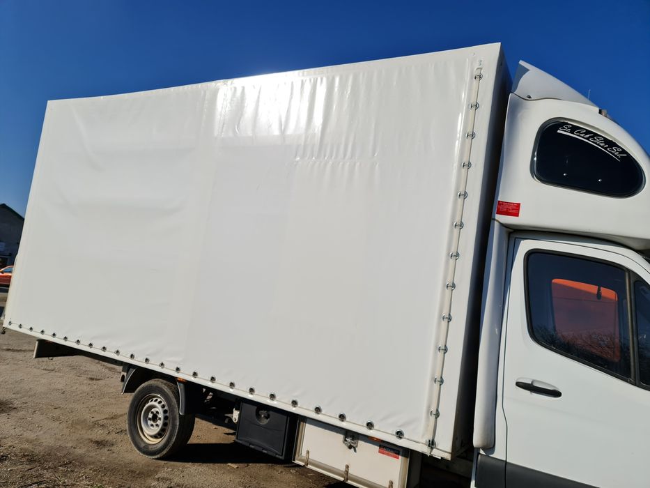 Bena cu obloane și prelata Mercedes Sprinter Ford Transit iveco daily ...