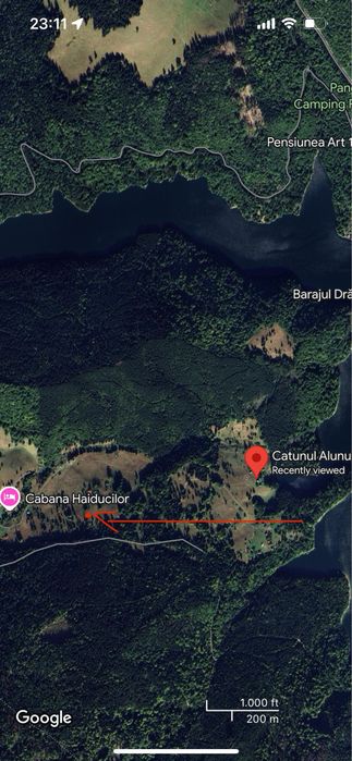 Teren de vanzare Catun Alunu - Baraj Dragan 2x1400mp Oradea • OLX.ro