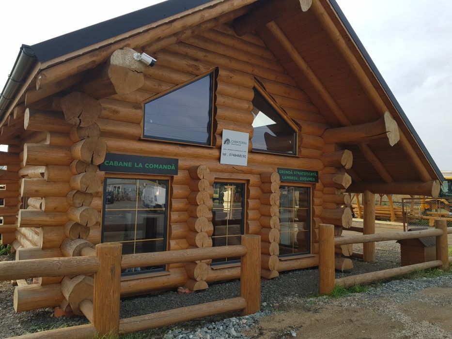 Case bustean cabane (bile ) mobilier de gradina Poiana Stampei • OLX.ro